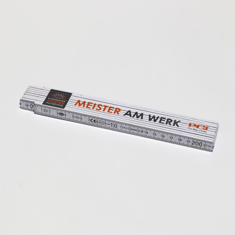 Der Meterstab für Meister Fliesenlegerhandwerk